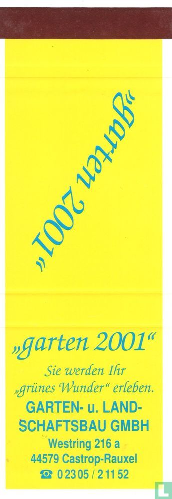 ''Garten 2001'' (2001) - Handel en industrie - LastDodo