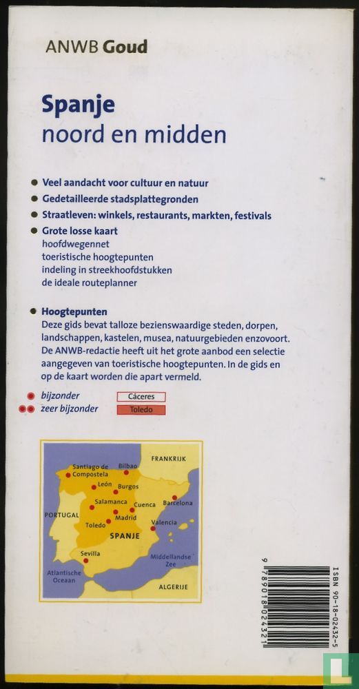 Spanje noord en midden (2007) - Hoogendoorn, Hans - LastDodo