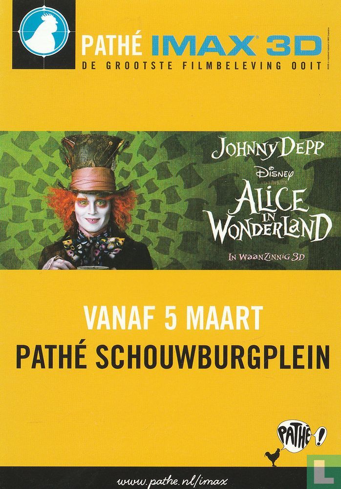 Pathé IMAX 3D - Alice In Wonderland - Film - LastDodo