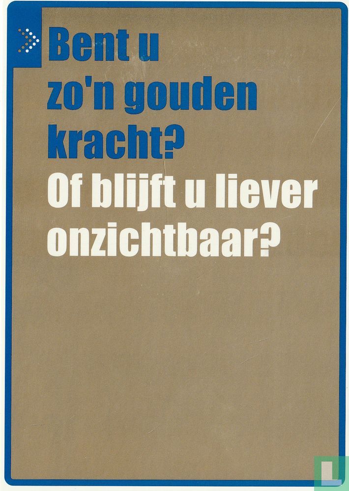 KNHB "Bent u zo'n gouden kracht?" - Knhb - LastDodo