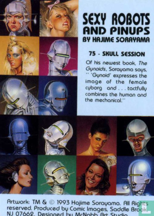 Skull Session 75 (1993) - Sexy Robots and Pinups - LastDodo