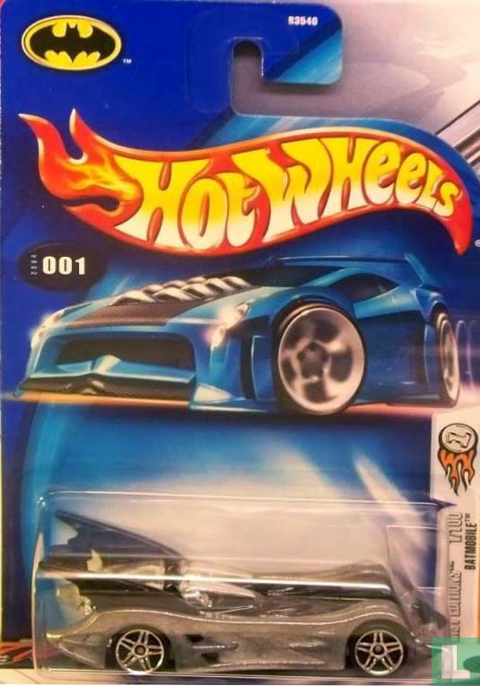 Double Vision Batmobile Zamac Metallic Finish 001 (2004) - Hot Wheels ...