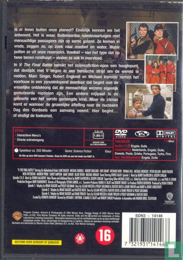 V: The Final Battle DVD 2 (2002) - DVD - LastDodo