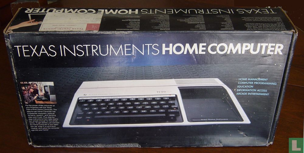 Texas Instruments TI99/4A (1981) - 1. Consoles (Hardware) - LastDodo