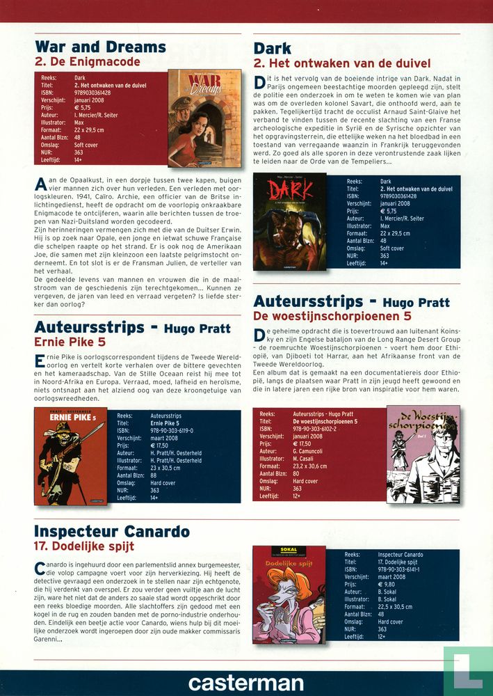 Voorjaar 2008 (2008) - Casterman - LastDodo
