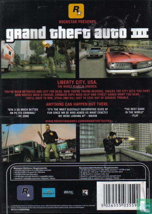 Grand Theft Auto III (2000) - PC - LastDodo