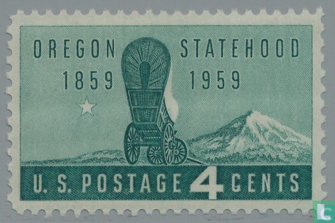 Oregon Statehood 1859 1959 4 (1959) - Verenigde Staten van Amerika ...