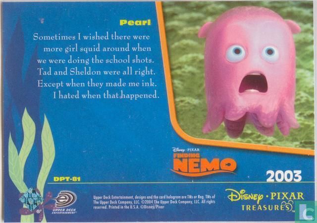 Pearl DPT-81 (2004) - Disney Pixar Treasures - LastDodo