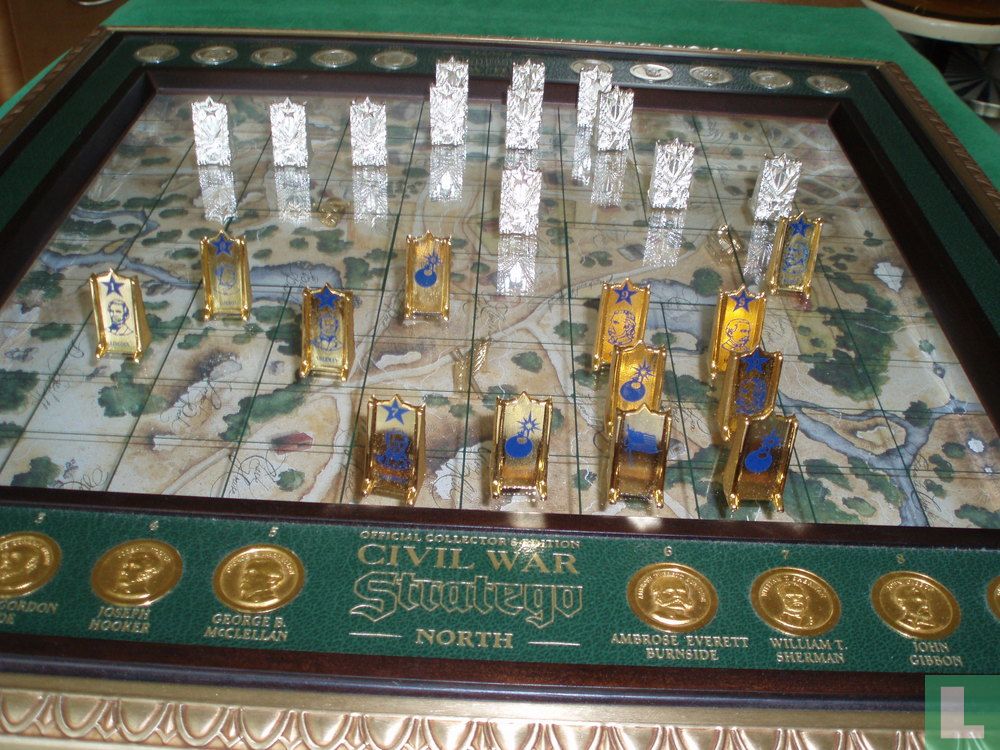 CIVIL WAR STRATEGO The Official Collectors Edition (1995) - Stratego ...