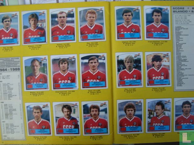 Euro 88 3 (1988) - Panini Football - LastDodo