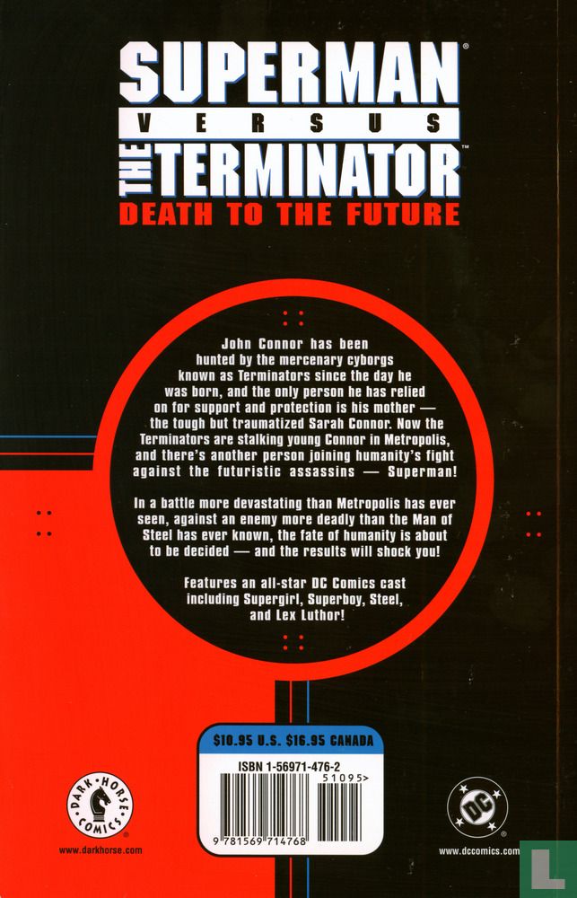 Superman versus the Terminator - Death to the Future 1 (2000) - John ...