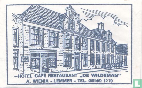 Hotel Café Restaurant "De Wildeman" - Bag - LastDodo