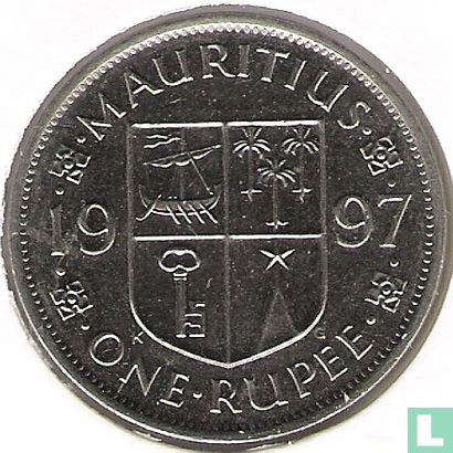 Mauritius 1 rupee 1997 KM# 55 (1997) - Mauritius - LastDodo