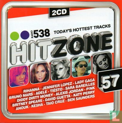 Radio 538 - Hitzone 57 CD 533 286-2 (2011) - Diverse artiesten - LastDodo