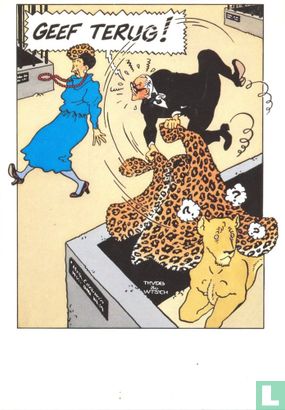 Bont is bij de beesten af C 3951 (rechtsonder op achterkant) (1991 ...
