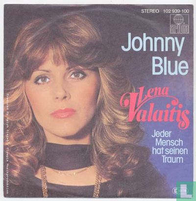 Johnny Blue Single 102 939 (1981) - Valaitis, Lena - LastDodo