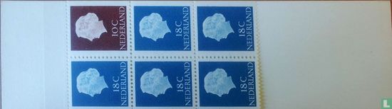 Boekje met telblok kwartslag gedraaid (1965) - Nederland - LastDodo