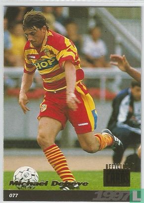 Michaël Debève 077 (1996) - Official Football Cards 1997 - LastDodo