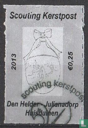 Christmas bauble 0,25 (2013) - Netherlands - Local post - LastDodo