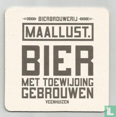 Bier met toewijding gebrouwen 9,4 cm - Nederland - LastDodo