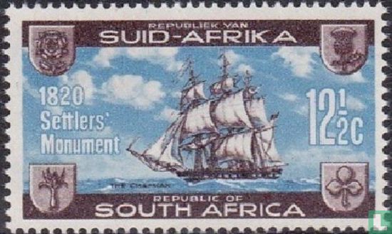 Monument Grahamstown 12½ (1962) - Zuid-Afrika - LastDodo