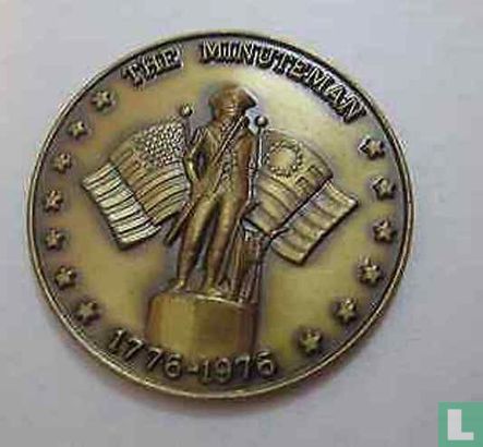 USA 1976 The Minuteman Bicentennial (1976) - Commemorative tokens ...