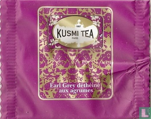 Earl Grey déthéiné aux agrumes - Kusmi Tea - LastDodo