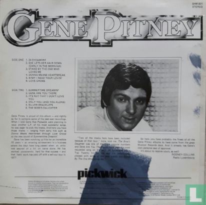 24 Sycamore LP SHM 931 - Pitney, Gene - LastDodo