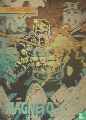 Magneto Gold Hologram Promo (1992) - X-Men: Series 1 - LastDodo