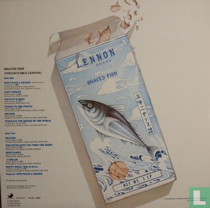 Shaved Fish LP PCS 7173 (1980) - Lennon, John - LastDodo