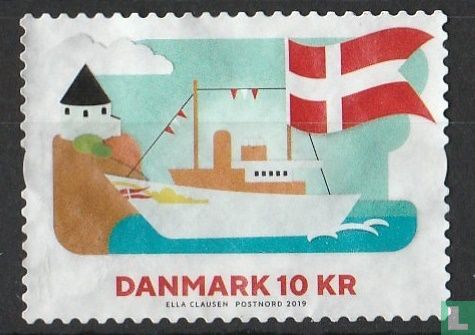 800 jaar Deense vlag 10 (2019) - Denemarken - LastDodo