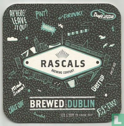 Rascals Brewing Company, Dublin bierviltjes catalogus - LastDodo