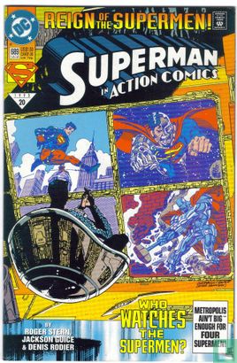 Reign of the Supermen! Who Watches the Supermen? 689 (1993) - Cyborg ...