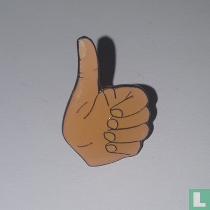 Duim omhoog - Pin - LastDodo