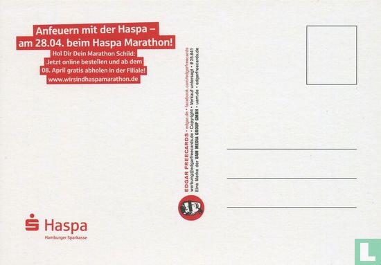 25841 - Haspa Hamburger Sparkasse "Du packst das!" 25841 - Edgar - LastDodo