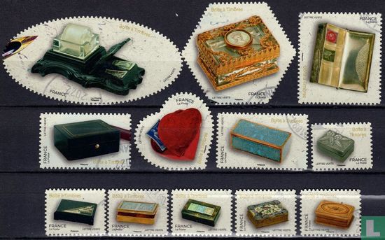 Stamp boxes (2021) - France - LastDodo