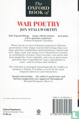 The Oxford Book of War Poetry (1988) - Stallworthy, Jon - LastDodo