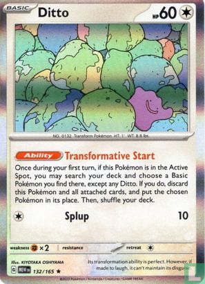 Ditto 132/165 (2023) - English)2023) Scarlet & Violet - 151 - LastDodo