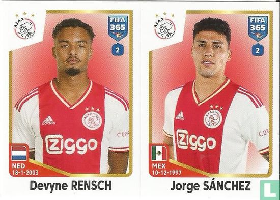 Devyne Rensch / Jorge Sánchez 377a / 377b (2022) - Panini - LastDodo