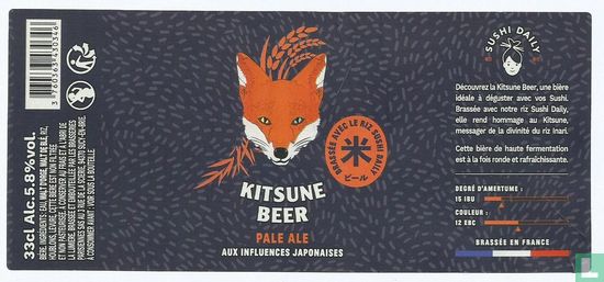 Kitsune beer - Parisiennes sas - LastDodo