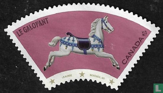 Le Galopant Carousel, Montréal, Quebec P (2022) - Canada - LastDodo