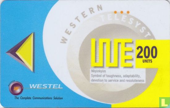 Western Telesystems 200 units 0052 - Westel Ghana - LastDodo