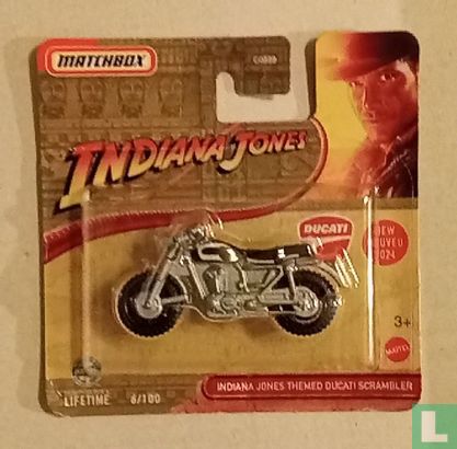 Indiana Jones Themed Ducati Scrambler 006/100 (2024) - Matchbox - LastDodo