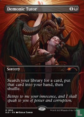Demonic Tutor 1856 (2025) - 2025) Secret Lair: Artist Series: Kieran ...