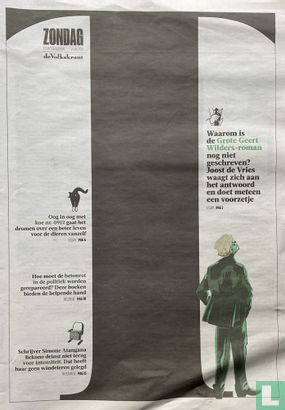 My big Geert Wilders novel (2025) - De Volkskrant - LastDodo