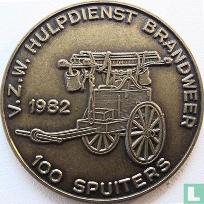 België 100 Spuiters 1982 Stabroek, Hoevenen, Putte (1982) - Lokaal geld ...