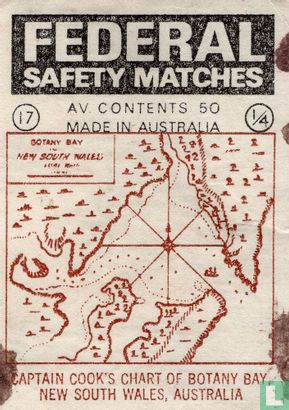 Captain Cook`s chart of Botany Bay 17 - Federal - LastDodo
