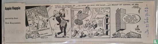 Appie Happie and the Miraculous Repetition 6 (1971) - Knipsel - strips ...