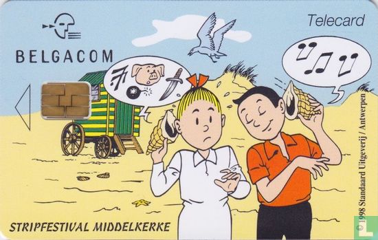 Stripfestival Middelkerke 0098 (1998) - Belgacom - LastDodo