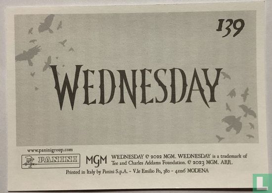 Wednesday 139 (2023) - Netflix - LastDodo